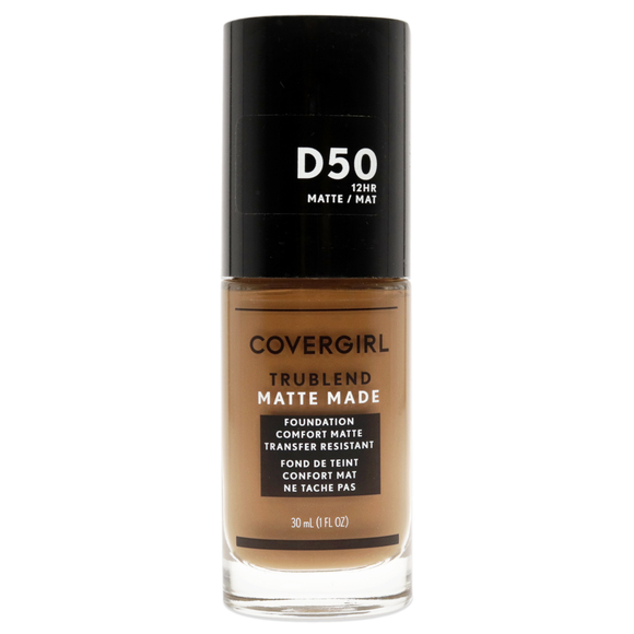 COVERGIRL | Makeup | Trublend Matte Made Liquid Foundation D5 Deep ...